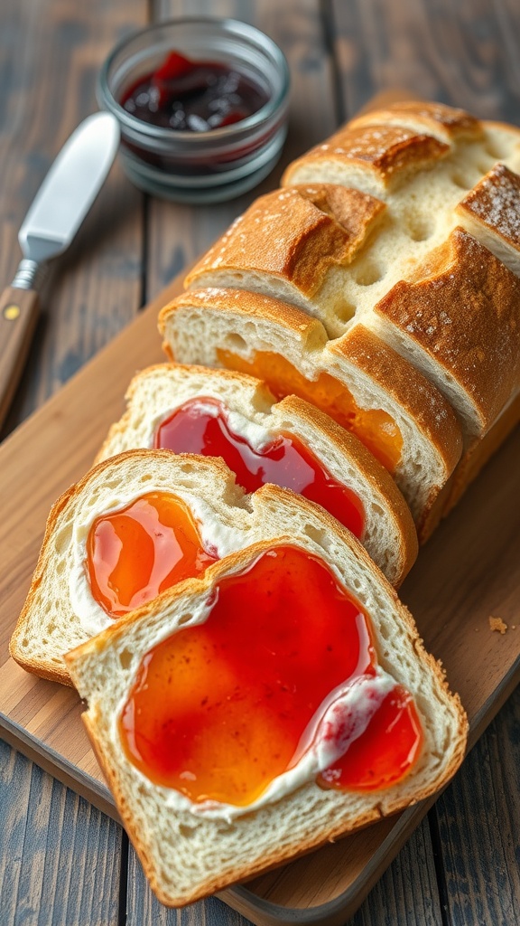 Delicious Homemade Bread with Jelly Recipe